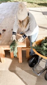 How To Make Fresh Christmas Garland - Fletcher Creek Cottage