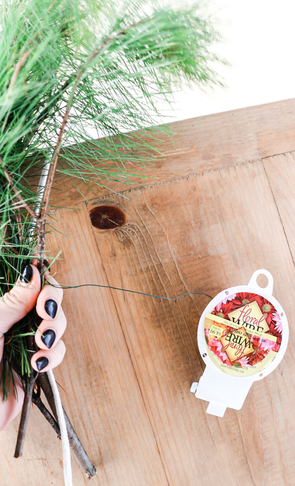 How To Make Fresh Christmas Garland - Fletcher Creek Cottage