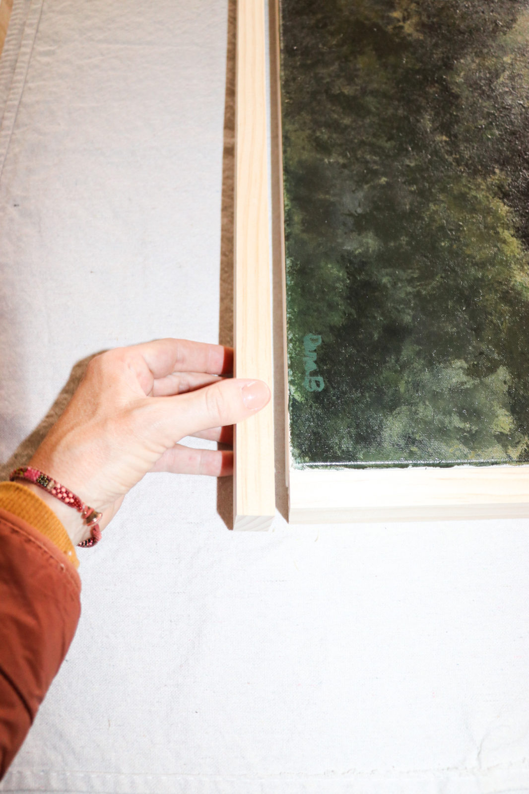 Building a Simple DIY Frame - Fletcher Creek Cottage